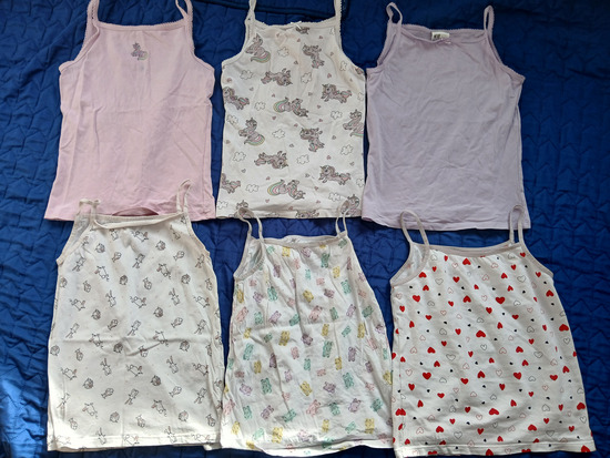 H&M i LCW sarene pamucne potkosulje lot, 122-128