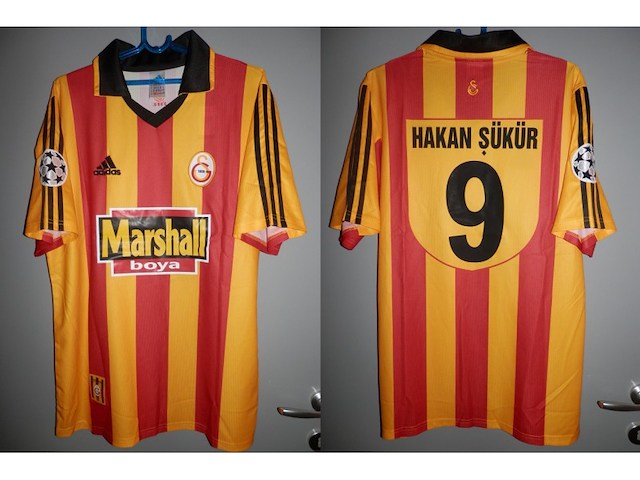 Galatasaray dres 1999-2000 Hakan Šukur 9