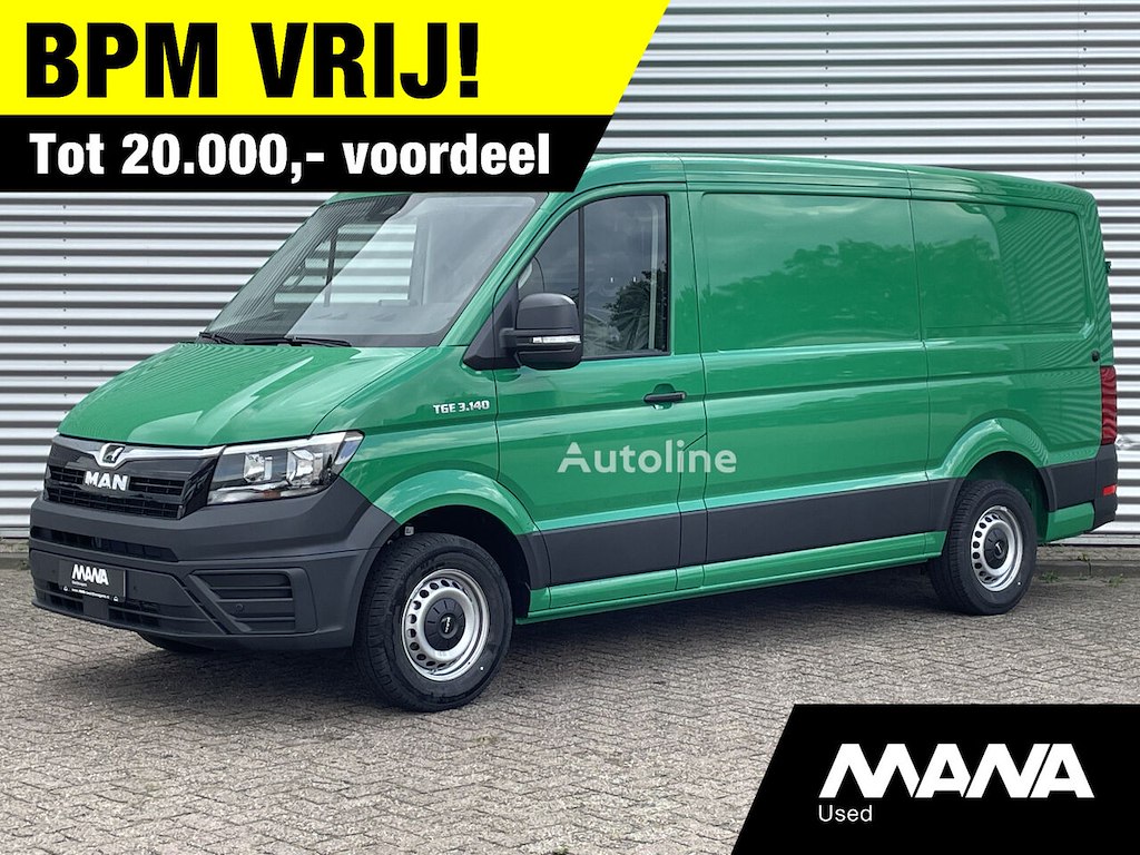 MAN TGE 35 3.140 140PK L3H2 TIJDELIJKE AANBIEDING AUTOMAAT Car-Play minibus furgon