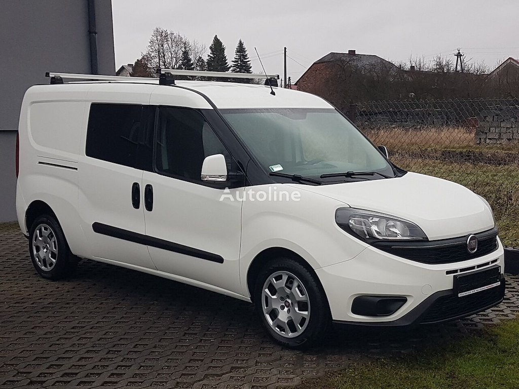 FIAT DOBLO MAXI 5 OSÓB DŁUGI KLIMA 6-BIEGÓW laki furgon