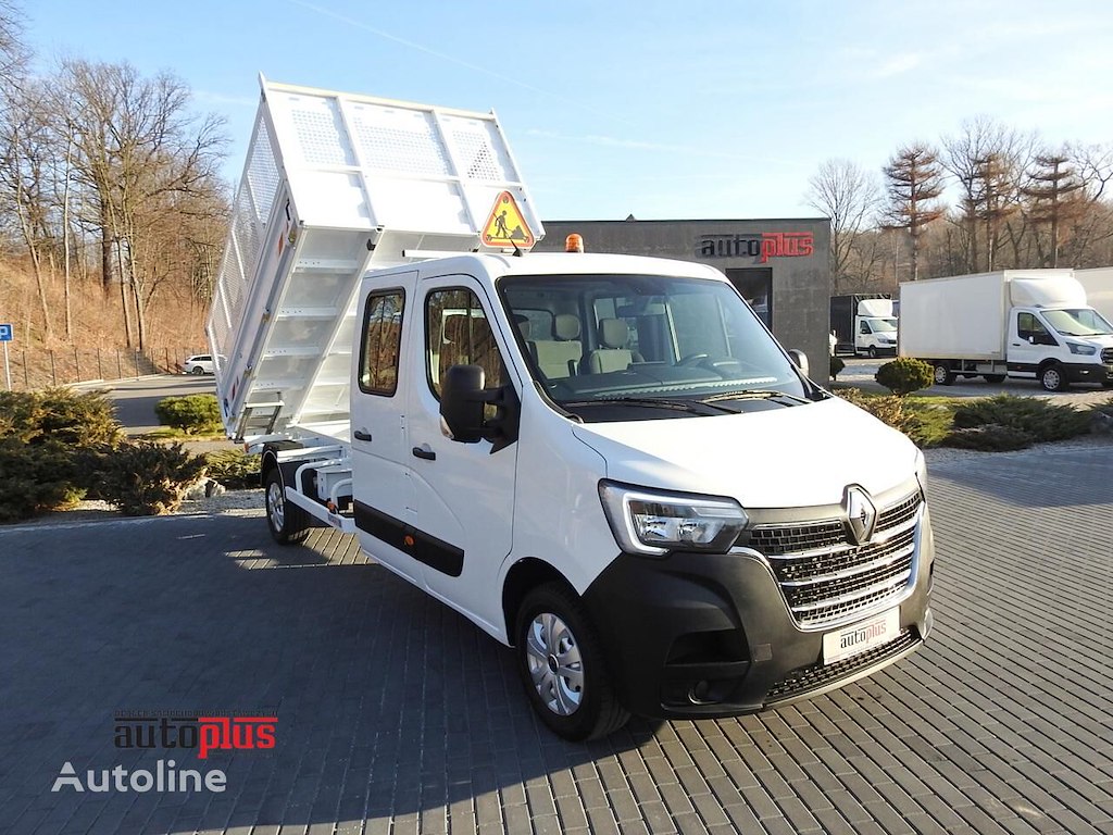 Renault MASTER WYWROTKA PODWÓJNA KABINA DOKA 6 MIEJSC TEMPOMAT KLIMATYZA kamion kiper < 3.5t