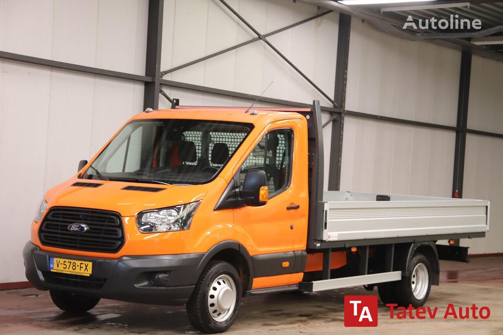 Ford Transit met nieuwe NIEUWE MOTOR OPEN LAADBAK DUBBELLUCHT kamion s ravnom platformom < 3.5t