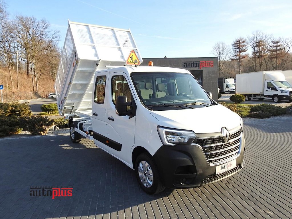 Renault MASTER WYWROTKA PODWÓJNA KABINA DOKA 6 MIEJSC TEMPOMAT KLIMATYZA kamion kiper < 3.5t