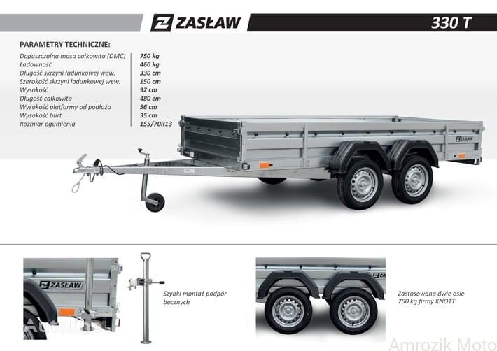 Nova Zasław 330 T prikolica sa ravnom platformom