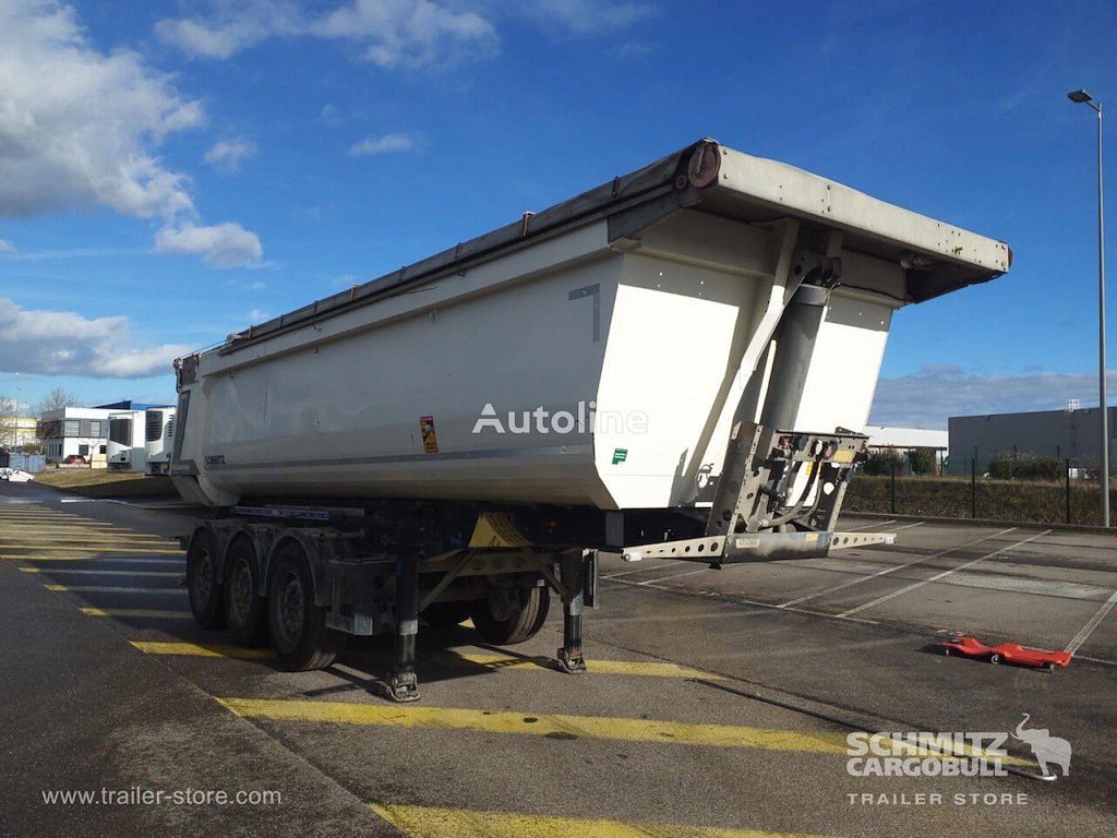 Schmitz Tipper Steel half pipe body 60mÂ³ poluprikolica kipera