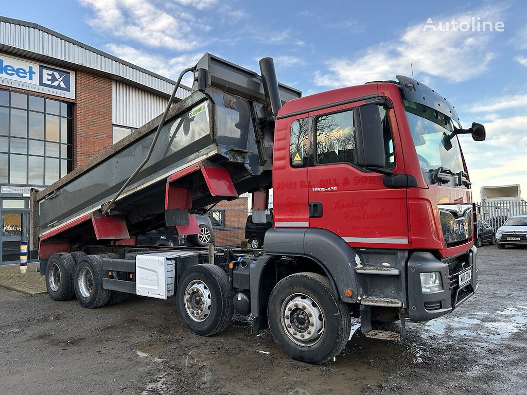 MAN TGS 35.420 *EURO 6* 8X4 STEEL TIPPER 2018 - MM18 OOW kiper