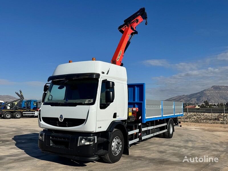 Renault PREMIUM 380.18 DXI 4X2 kamion s ravnom platformom