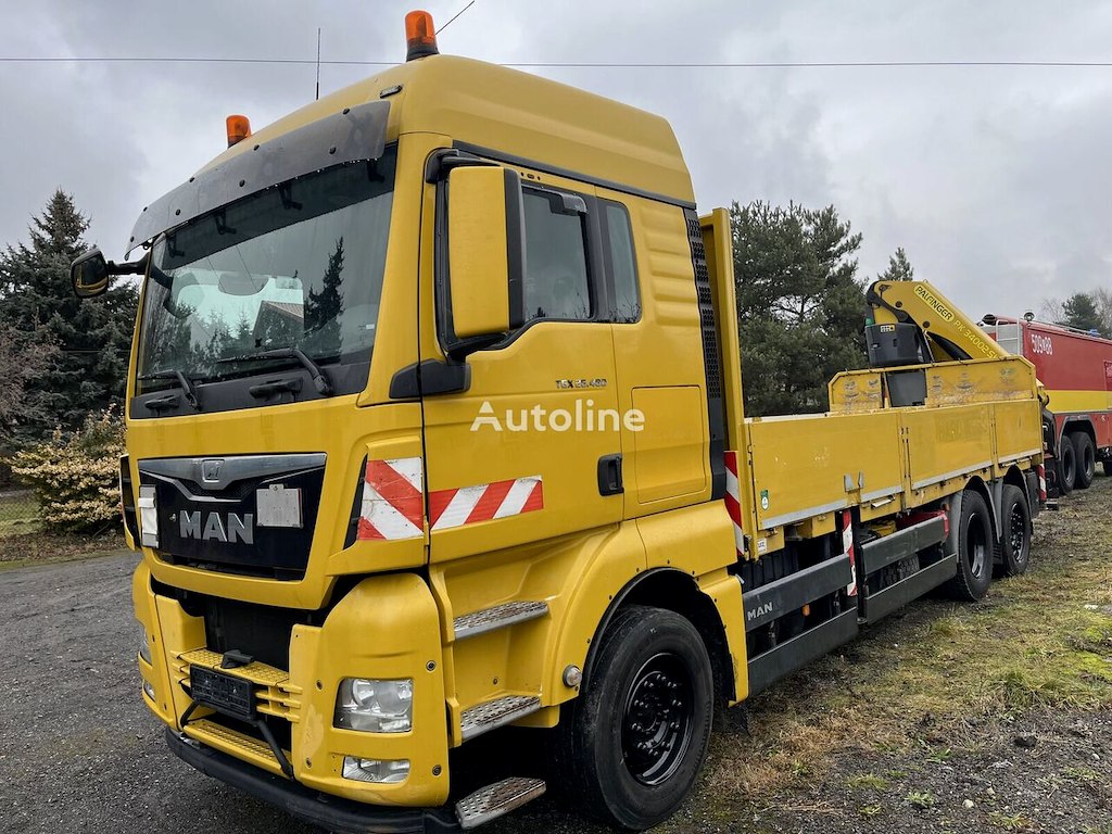 MAN TGX 26.480 kamion s ravnom platformom