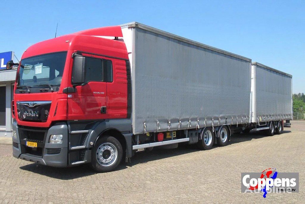 MAN TGX 26.480 6X2 Euro 6 kamion furgon