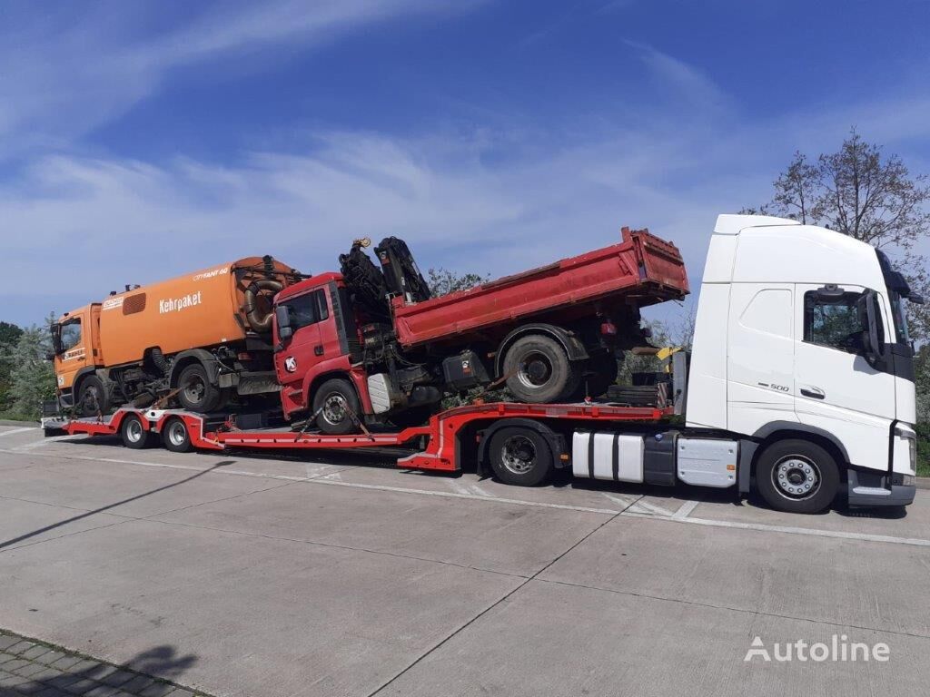 Trailix Carrellone Soccorso Stradale Vasca Idraulica poluprikolica autotransportera