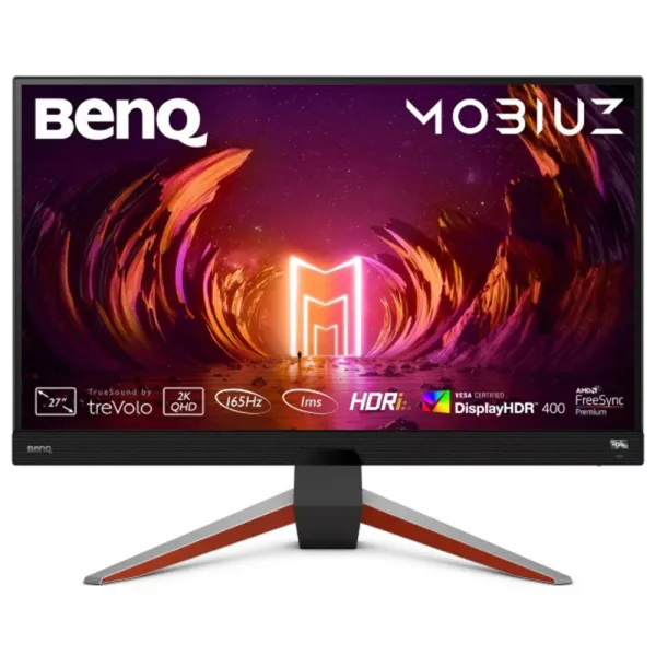 BENQ MOBIUZ 27 inča EX2710Q LED Gaming 165Hz monitor metalik sivi