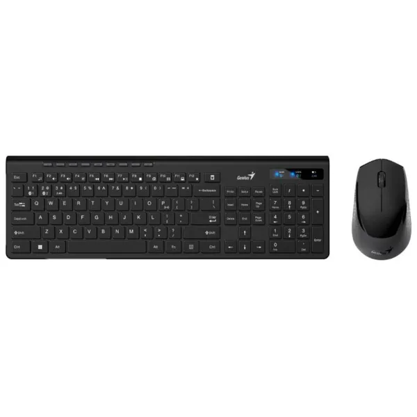 GENIUS SlimStar 8230 Wireless USB US crna tastatura+ miš