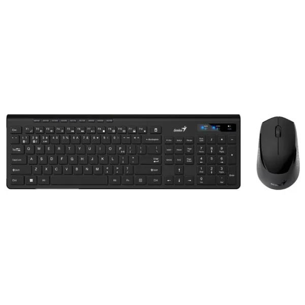 GENIUS SlimStar 8230 Wireless USB YU crna tastatura+ miš