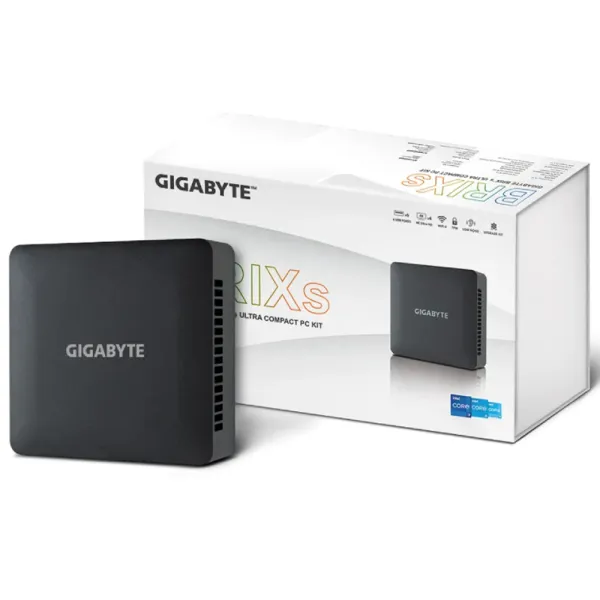 GIGABYTE GB-BRi5H-1335 BRIX Mini PC Intel i5-1335U up to 4.6GHz