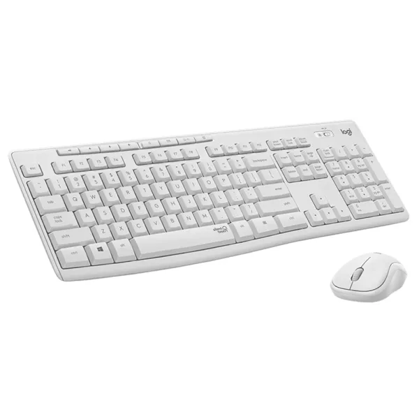 LOGITECH MK295 Silent Wireless Combo US tastatura + miš bela