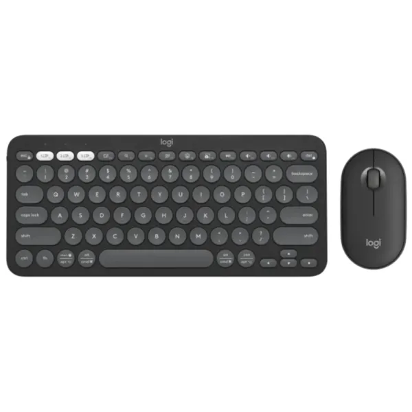 LOGITECH Pebble2 Wireless Combo US tastatura + miš crna