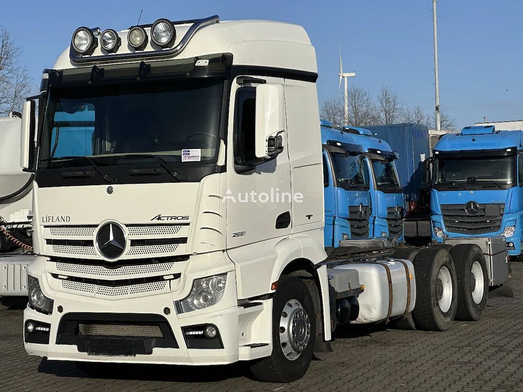 Mercedes-Benz Actros 2651 6x4 Big Axle Chassis Retarder Full Air Euro 6 kamion šasija