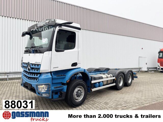 Novi Mercedes-Benz Arocs 2651 L 6x6, HydroDrive, MirrorCam kamion šasija