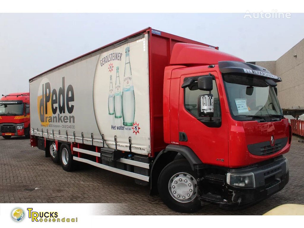 Renault Premium 410 DXI + 6X2 + EURO 5 kamion sa klizna zavesa cerada