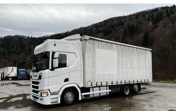 Scania R410 // 2018 Rok 6x2 // Retarder // Automat // Led // Navi // 77 kamion s ceradom