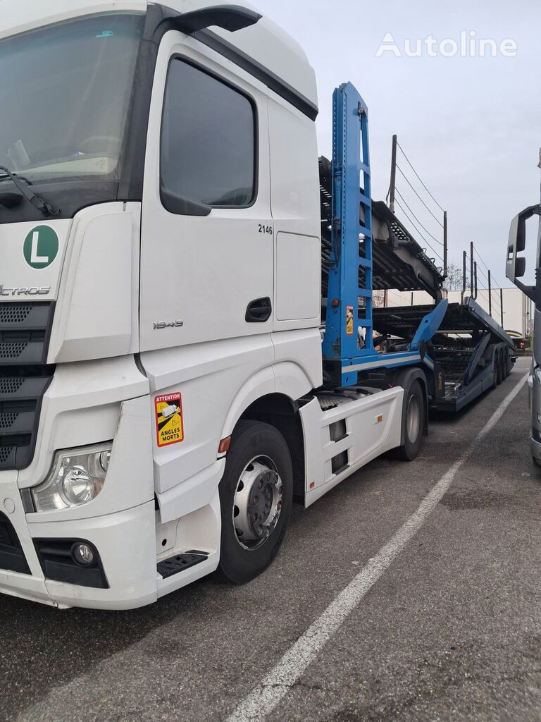 Mercedes-Benz + LOHR 2012 autotransporter + prikolica autotransportera