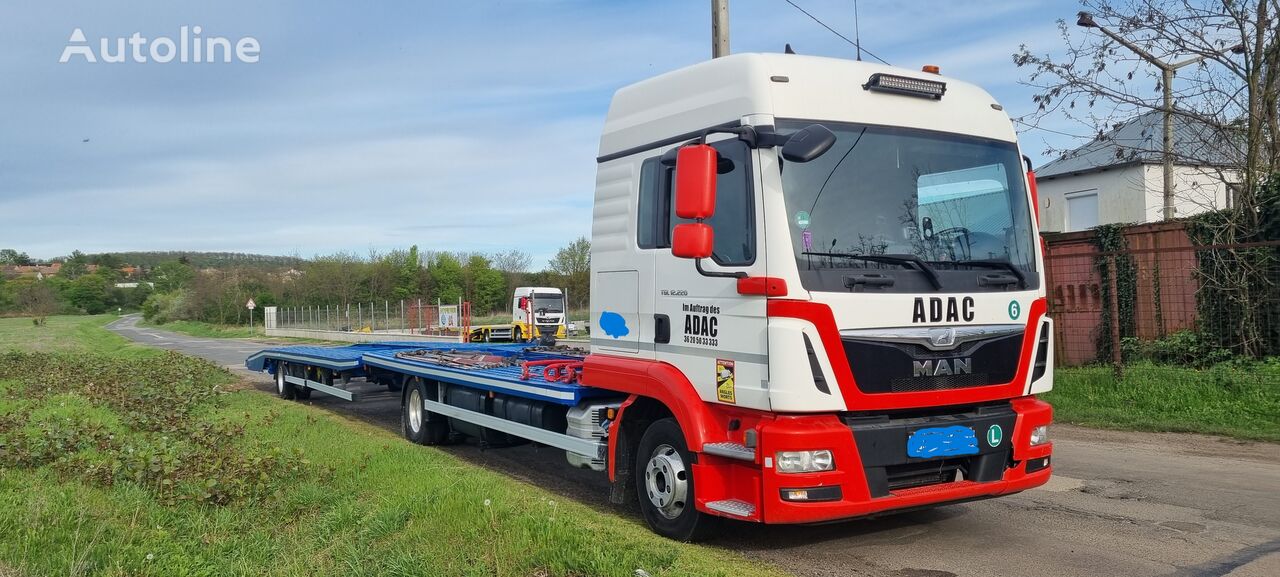 MAN TGL12.220 autotransporter + prikolica autotransportera