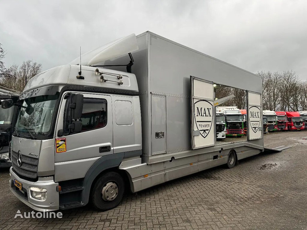 Mercedes-Benz Atego 1224 4X2 MOETEFINDT EURO 6 REMOTE CONTROL autotransporter