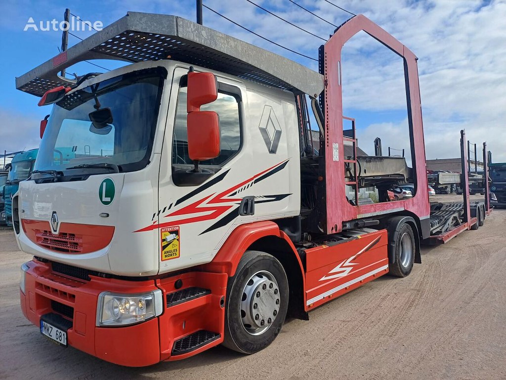 Renault + LOHR 2008 autotransporter + prikolica autotransportera