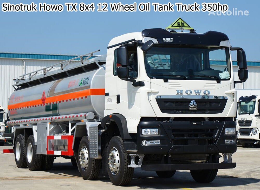 Howo Sinotruk Howo TX 8x4 12 Wheel Oil Tank Truck autocisterna za gorivo