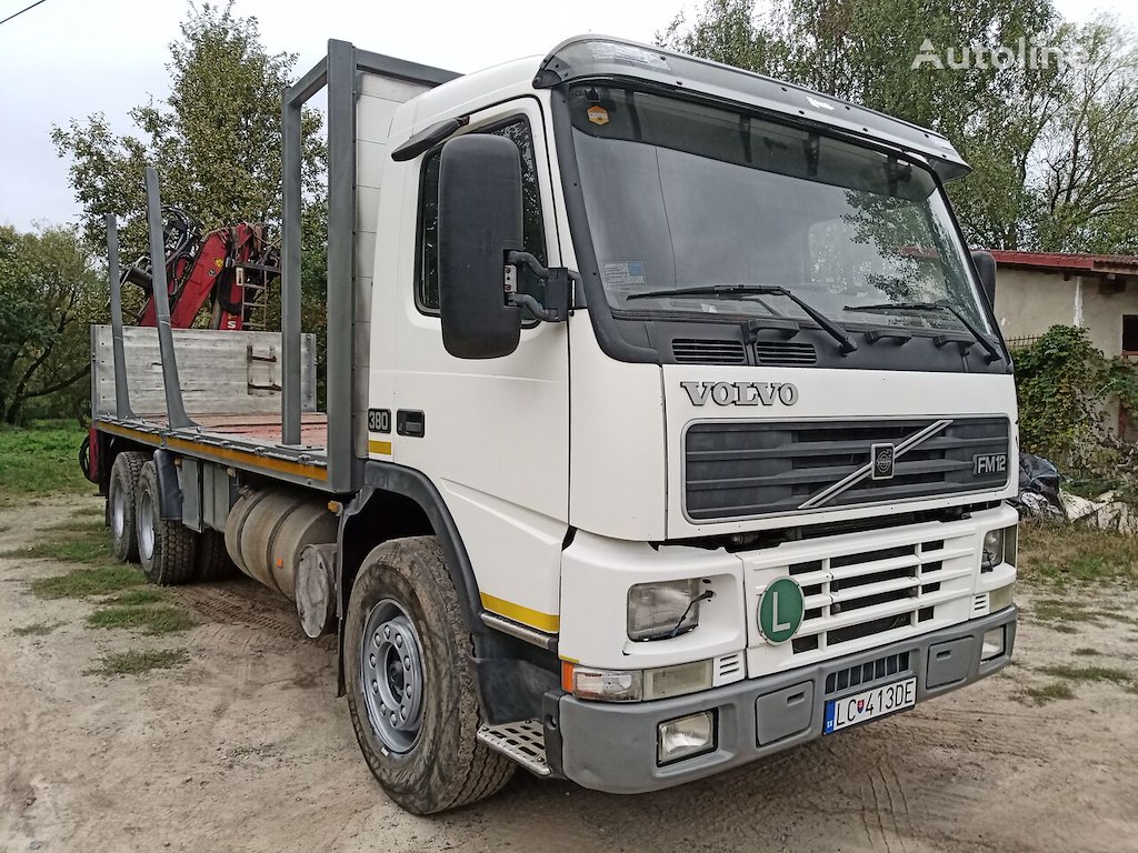 Volvo FM 380 kamion za prevoz drva