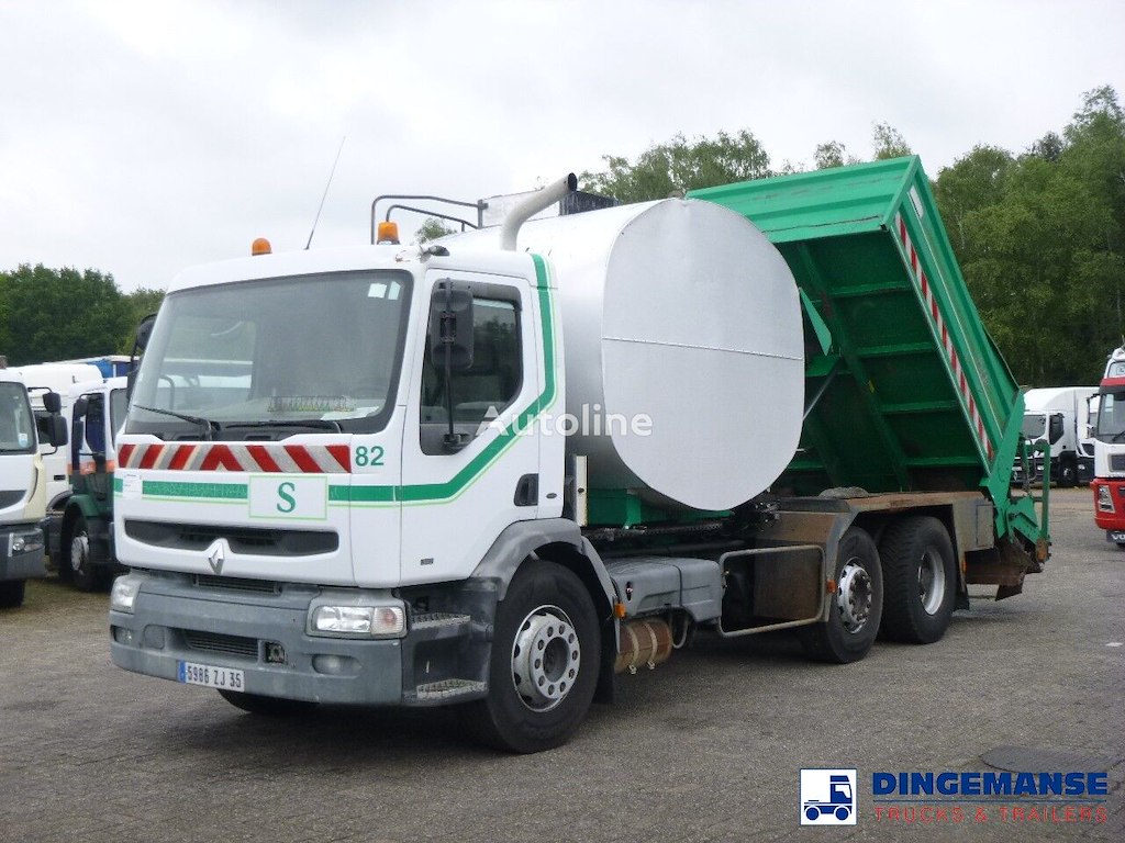 Renault Premium 340 6x2 Road repair bitumen tank 6 m3 / tipper autocisterna