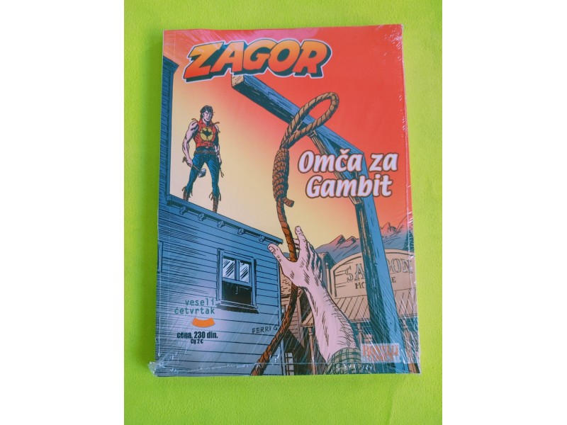 Zagor (VČ) - br. 60 - Omca za Gambit CELOFAN