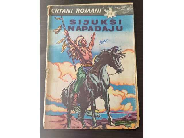 CRTANI ROMANI br 114 - Sijuksi napadaju