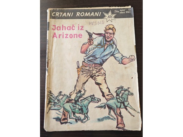 CRTANI ROMANI br 116 - Jahač iz Arizone