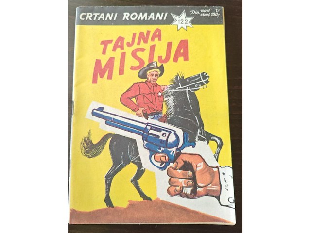 CRTANI ROMANI br 122 - Tajna misija