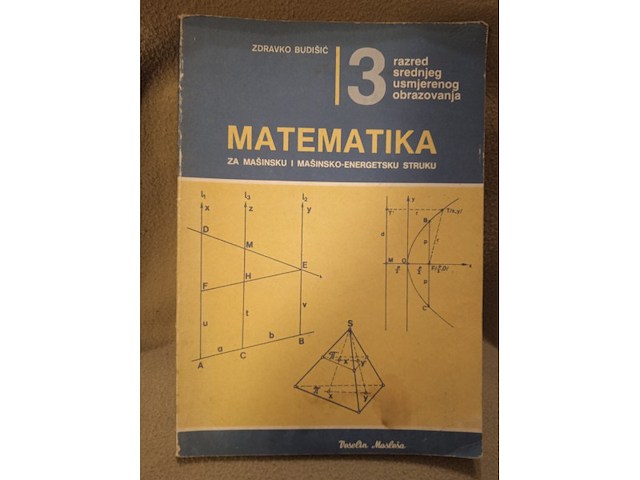 Matematika 3 Zdravko Budišić