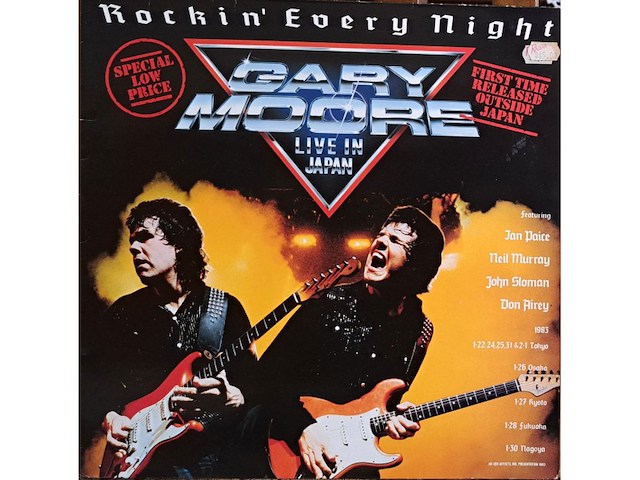 Gary Moore – Rockin` Every Night - Live In Japan (UK)