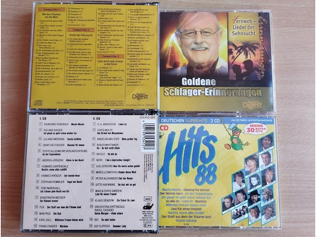 Goldene Schlager+Hits 88 - Various Artists 3+2CDs