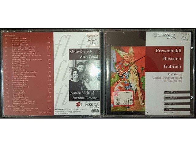 Frescobaldi,Bassano Gabrieli- Fiati Virtuosi Italy CD