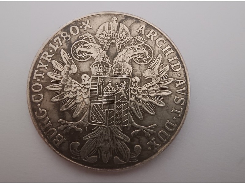 Austrija 1 Thaler Maria Theresia 1780