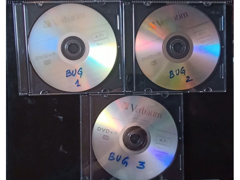 4 CD kutije + poklon 4 DVD-a