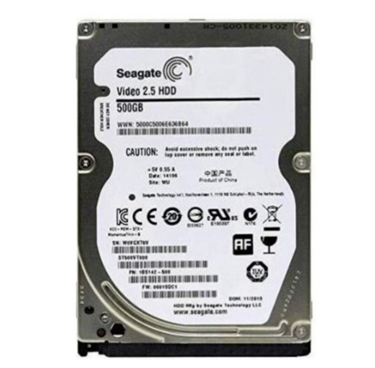 Seagate HDD 2.5 ** 500GB ST500VT000 16MB 5400RPM SATA3 7mm