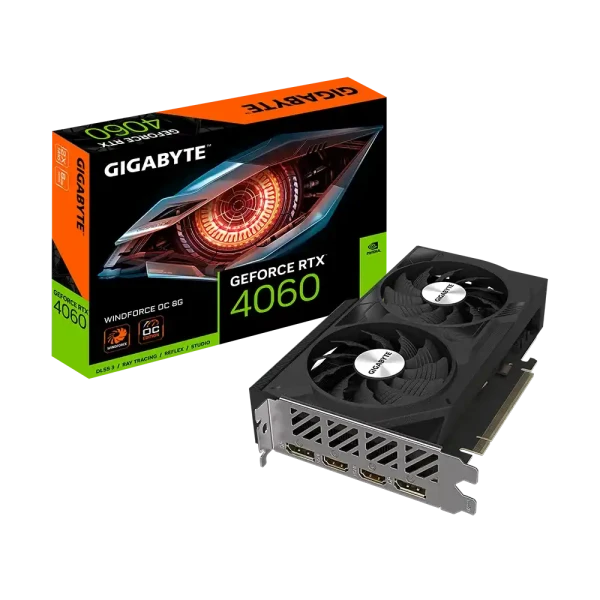 Grafička karta Gigabyte GeForce RTX 4060 GV-N4060WF2OC-8GD 8GB 128bit 2xDP2xHDMI bulk