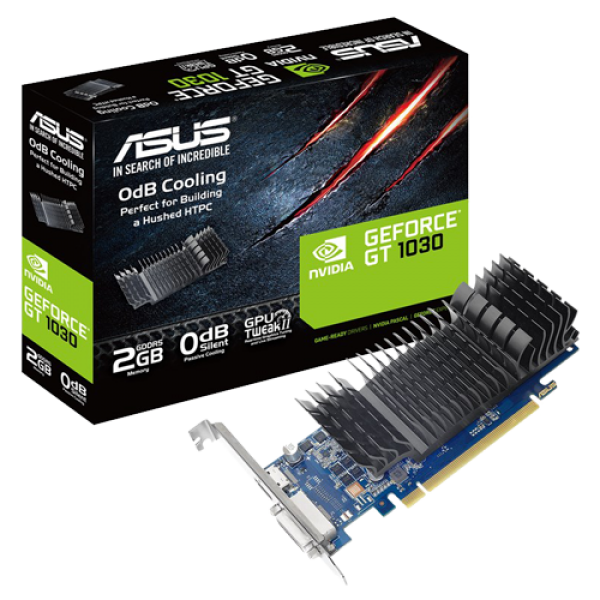 Grafička karta PCI-E Asus GT 1030 2GB DDR5 GT1030-SL-2G-BRK 64 bit DVI/HDMI