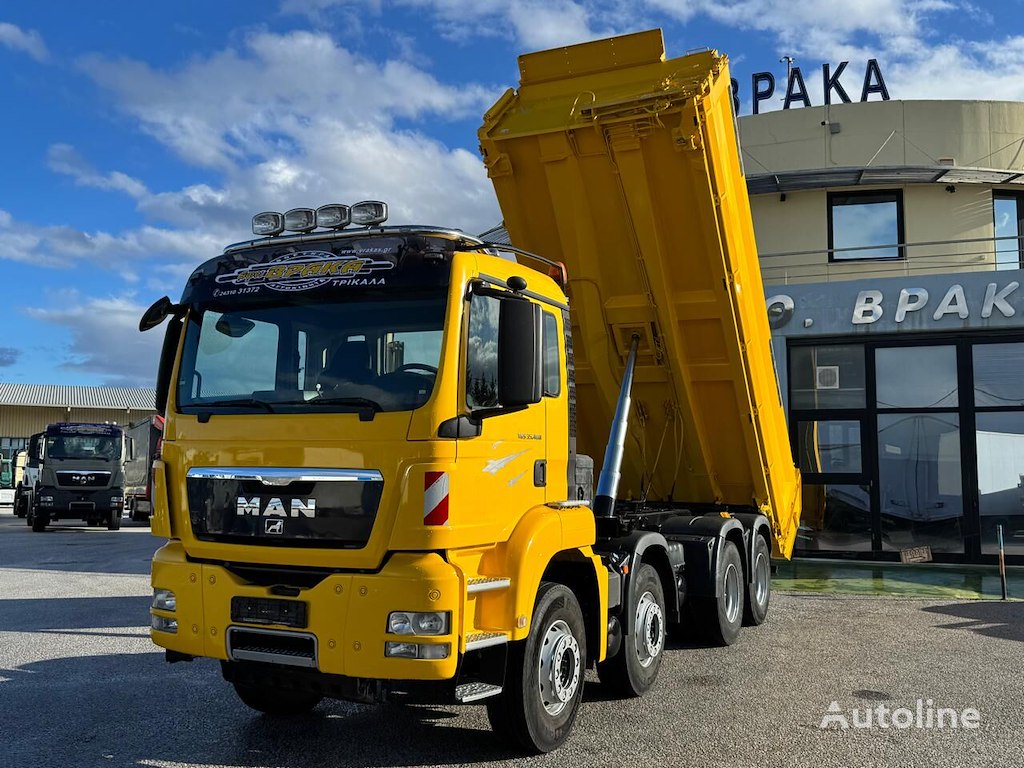 MAN TGS 35480 8x4 / euro 5b kiper