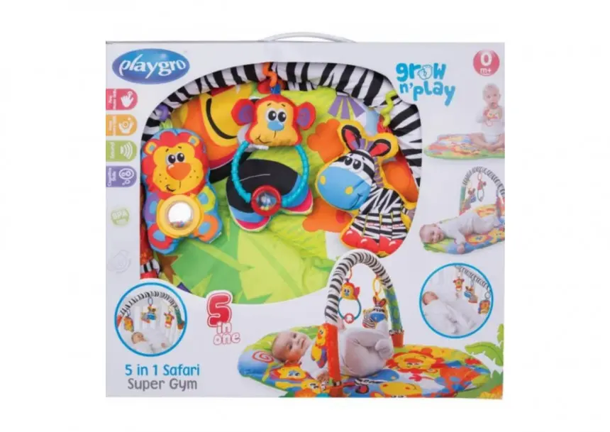 PLAYGRO GIMNASTIKA 5 IN 1 SAFARI