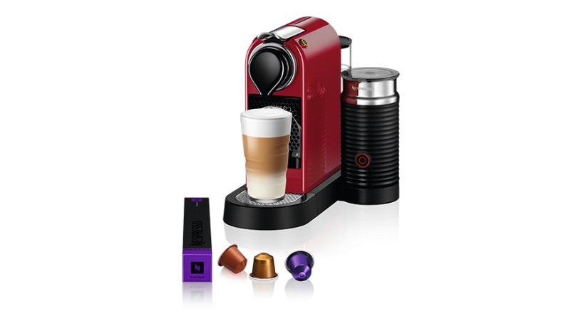 Nespresso APARAT ZA KAFU Citiz&Milk Mch Cherry Red C123-EUCRN2-S