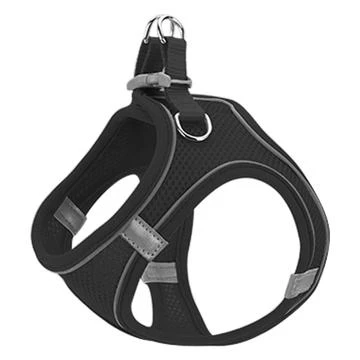 REFLECTIVE CAT/DOG HARNESS WITH LEASH - L