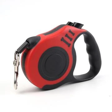 AUTOMATIC RETRACTABLE DOG LEASH - 5M - RED