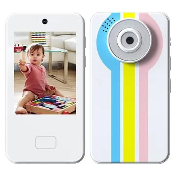 D16 DUAL LENS KIDS PHONE CAMERA / PHONE TOY WITH 32G MEMORY CARD